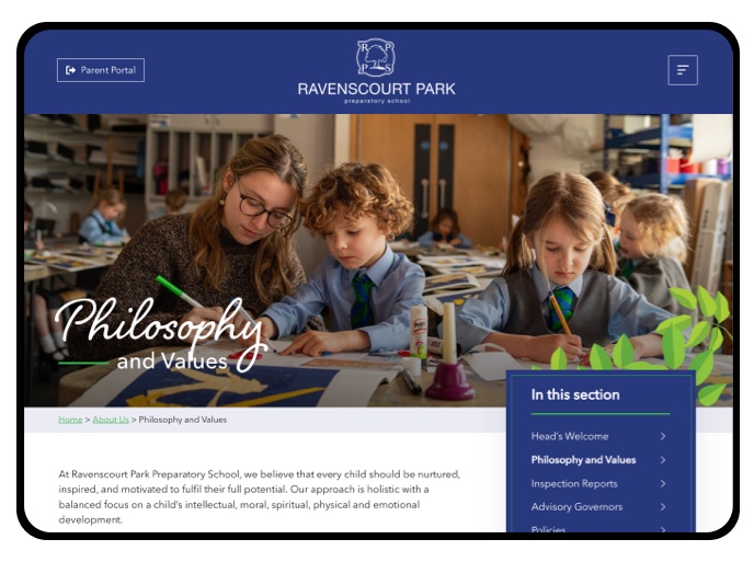 6 Best School Website Design Examples (& Why They Rock!) - Authentic Style
